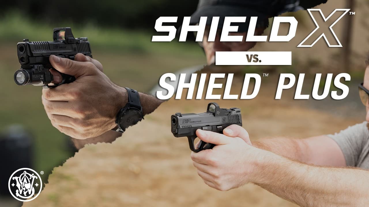 Smith & Wesson M&P Shield X vs. Shield Plus