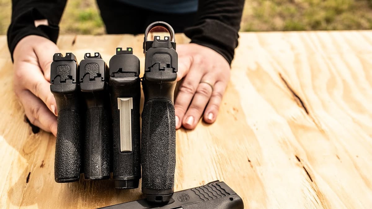 TYPES OF PISTOL SIGHTS